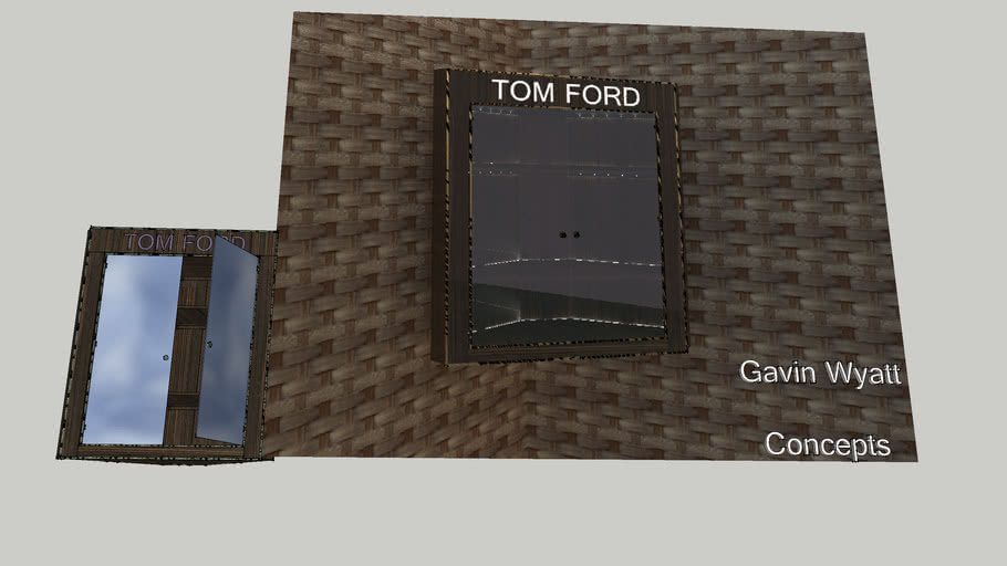 Tom Ford Retail Unit | 3D Warehouse