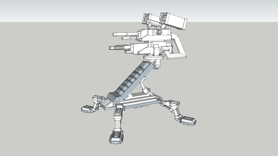 Scorpio Turret (Borderlands 2) | 3D Warehouse