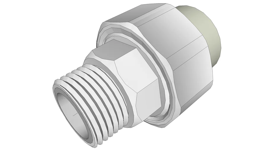 PPR Transition union male 20x1/2 | 3D Warehouse