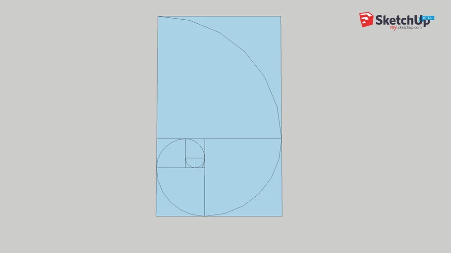 fibonacci spiral | 3D Warehouse
