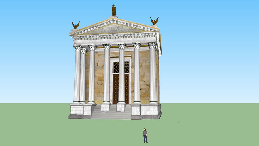 roman temple | 3D Warehouse