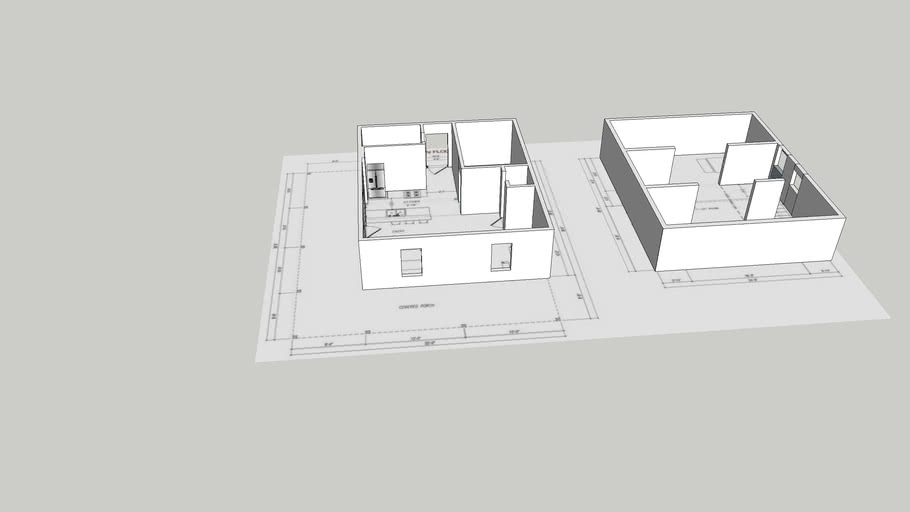 Loft Floorplan | 3D Warehouse
