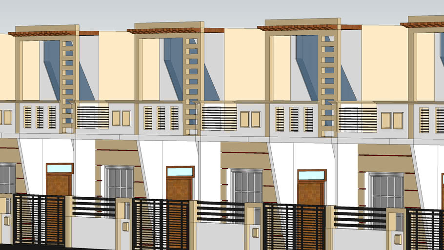 ROW HOUSE | 3D Warehouse