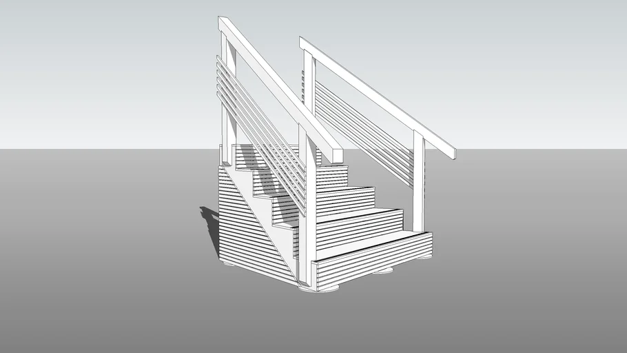 Greenburg Steps 1a | 3D Warehouse