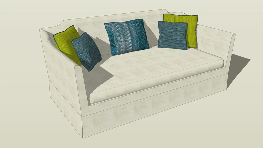 Contemporary Knole Sofa | 3D Warehouse