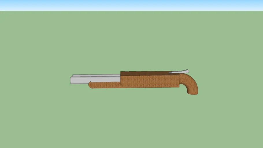 sawn off shot gun (lupara) | 3D Warehouse