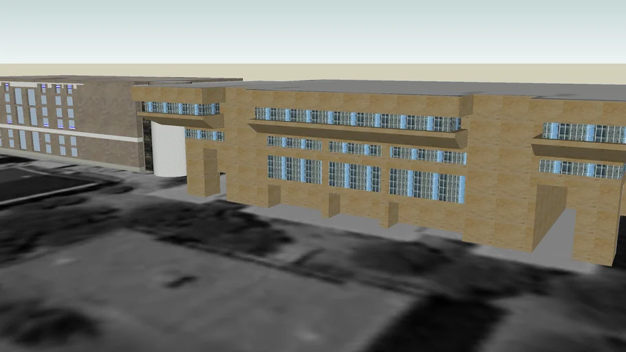 Evans Library & Library Annex | 3D Warehouse