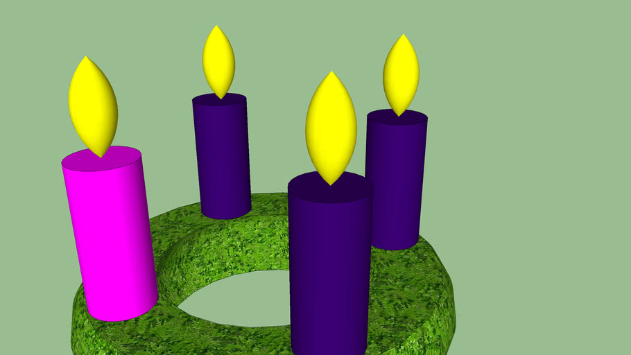 Advent wreath | 3D Warehouse