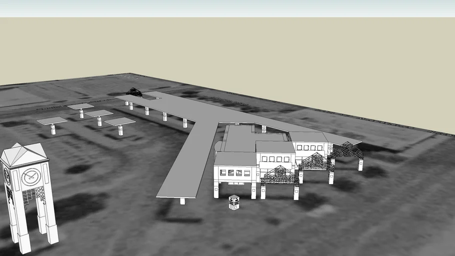 Wichita Downtown Transit Center | 3D Warehouse