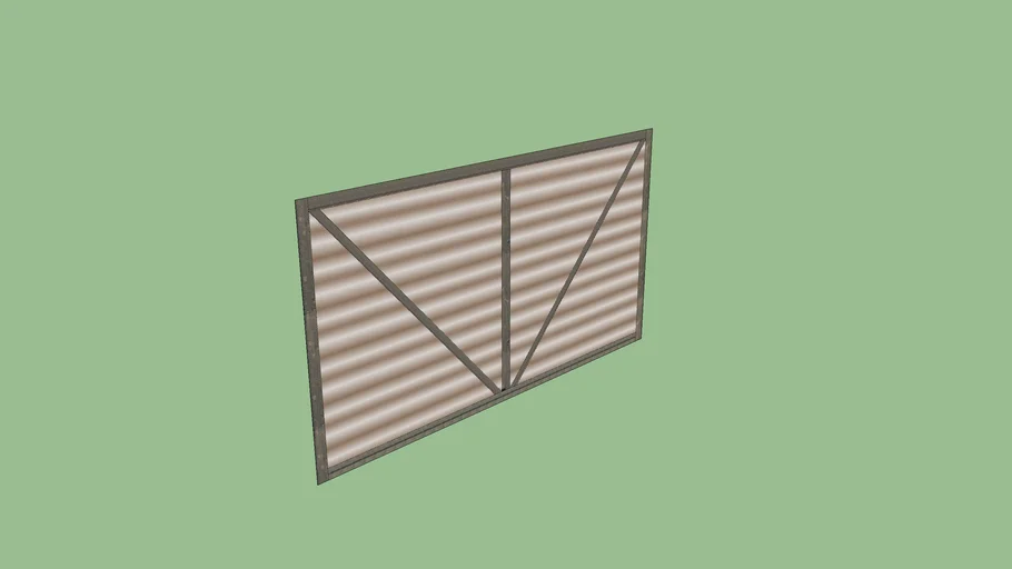 Metal Wall Upper | 3D Warehouse