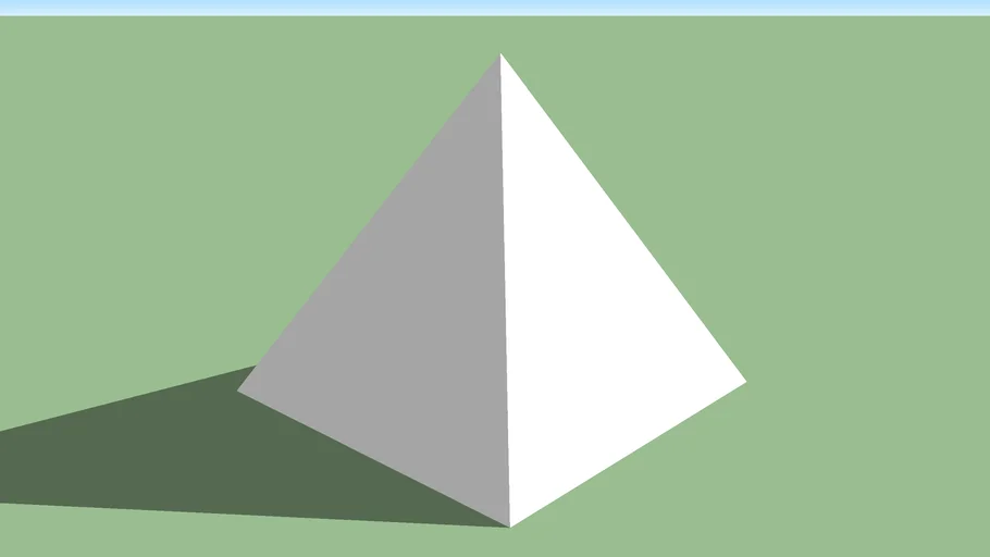 Square Based Pyramid | 3D Warehouse