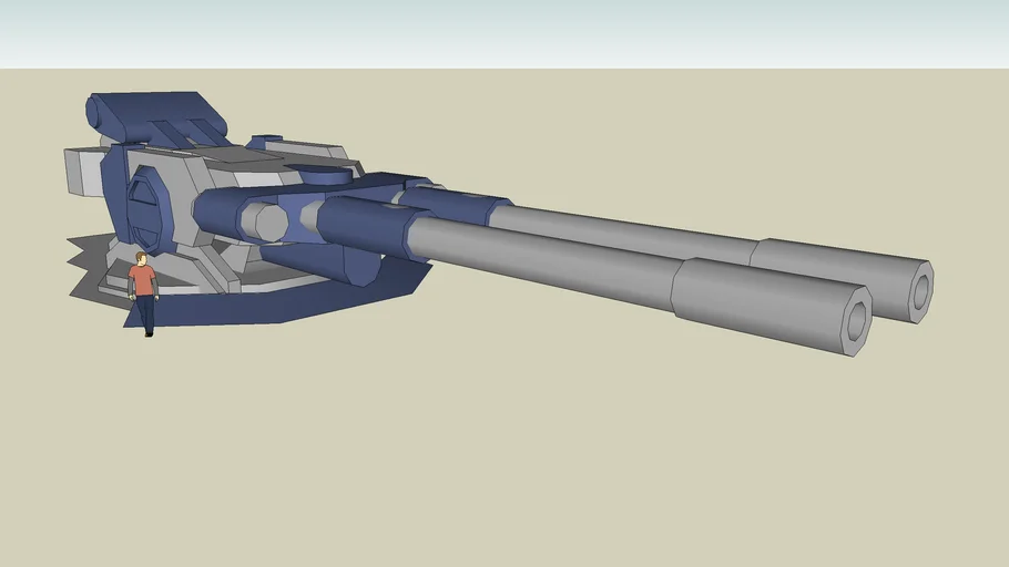 UNSC Deck gun | 3D Warehouse