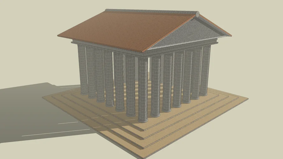 Roman temple | 3D Warehouse