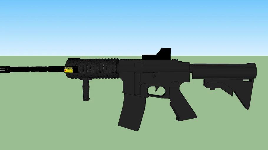 m4a1 assault rifle | 3D Warehouse