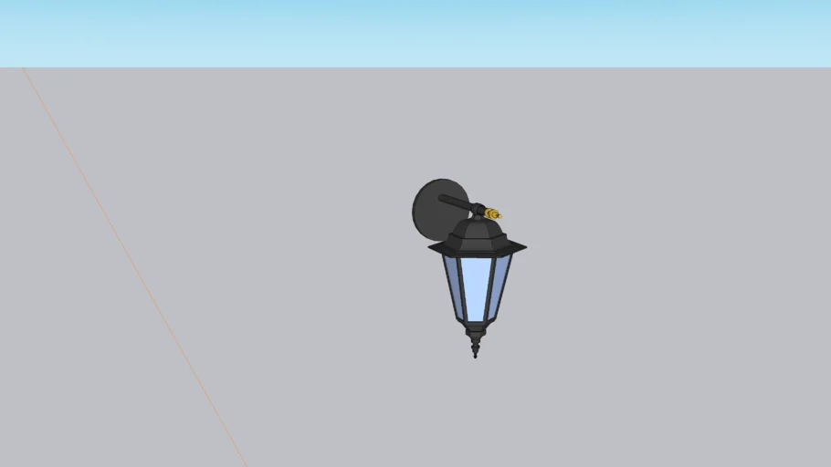 Wall lantern | 3D Warehouse