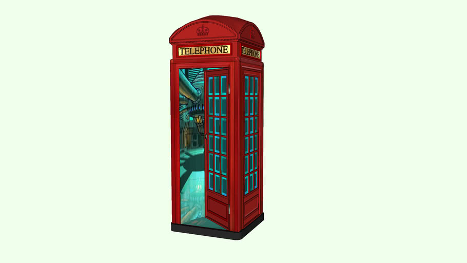 Phone box of Gallifrey | 3D Warehouse