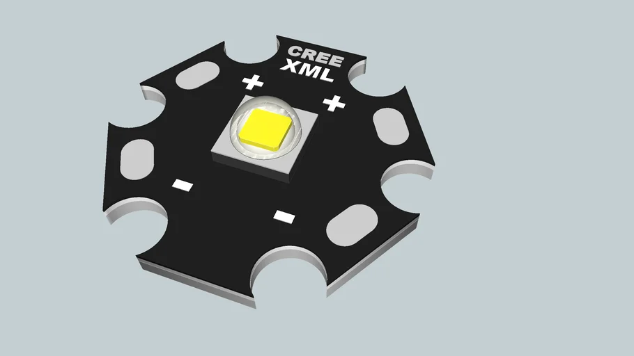 LED Cree XML Star | 3D Warehouse