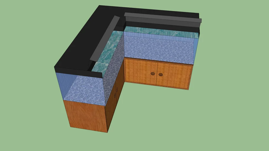 Fish Tank L-shape | 3D Warehouse