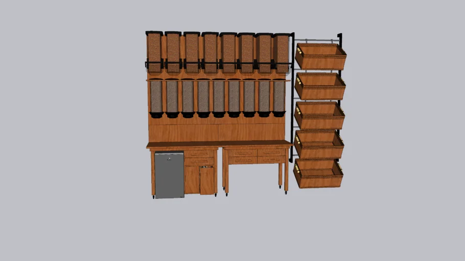 kitchen working table | 3D Warehouse