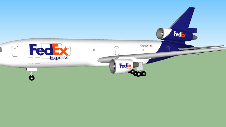 McDonnell Douglas (FedEx) MD-11 | 3D Warehouse