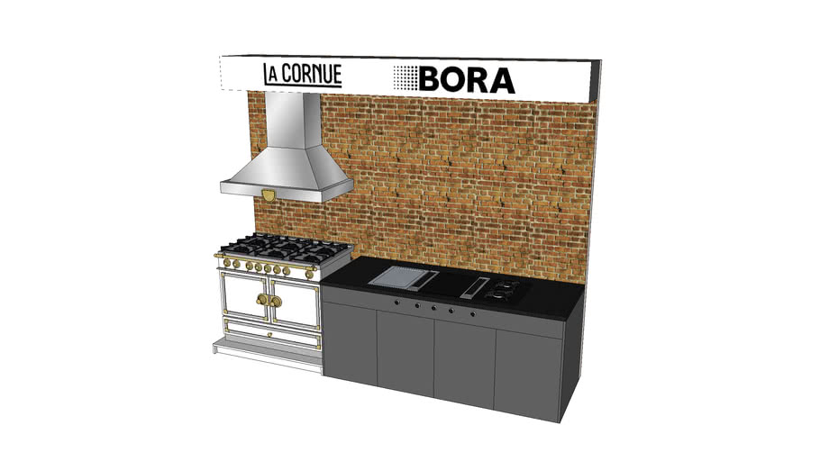 Bora and La Cornue Display Greenbelt | 3D Warehouse