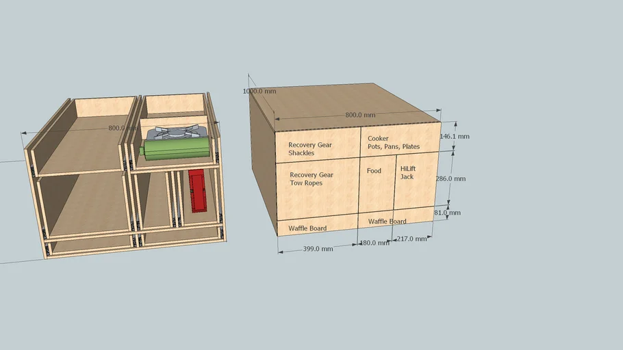 Land Rover Defender Drawers - Draft | 3D Warehouse