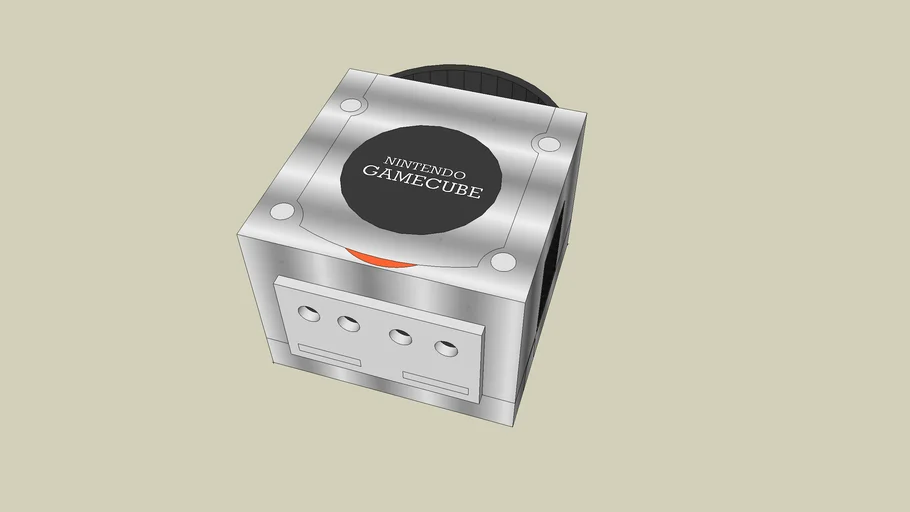 Life Size Nintendo Gamecube | 3D Warehouse
