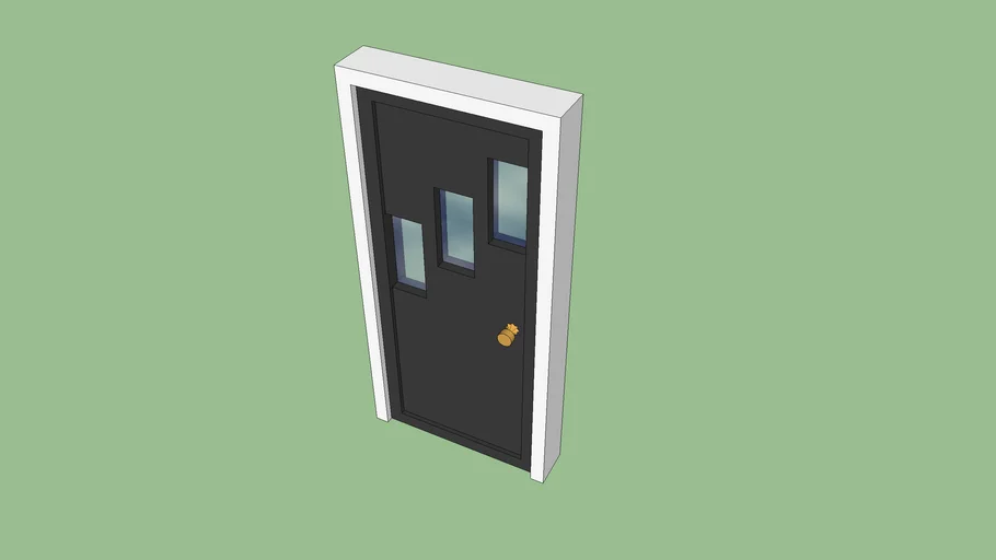 Basic Door | 3D Warehouse