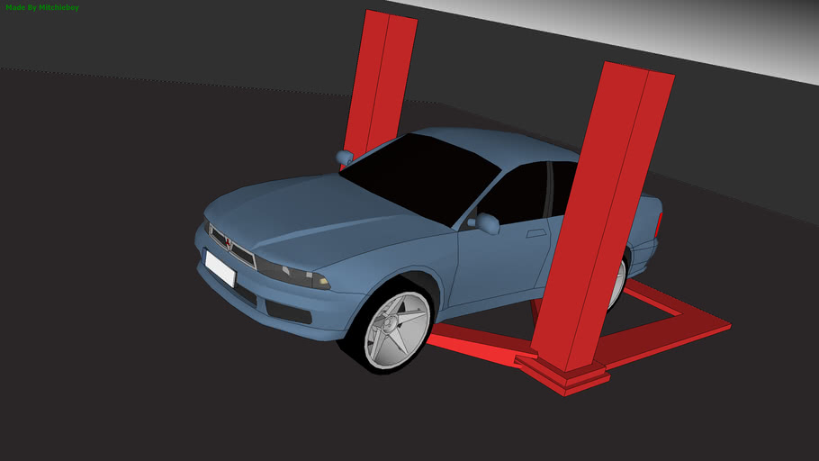 Working Carlift | 3D Warehouse