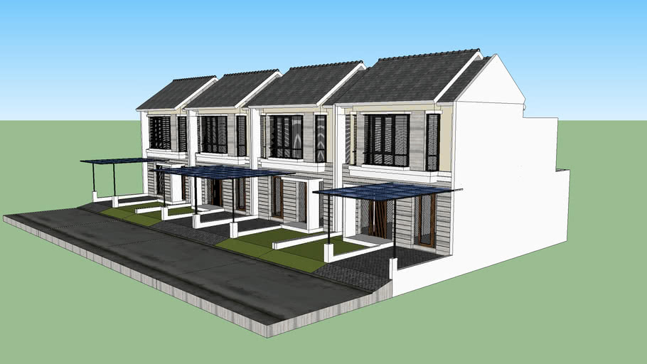 Perumahan Minimalis | 3D Warehouse