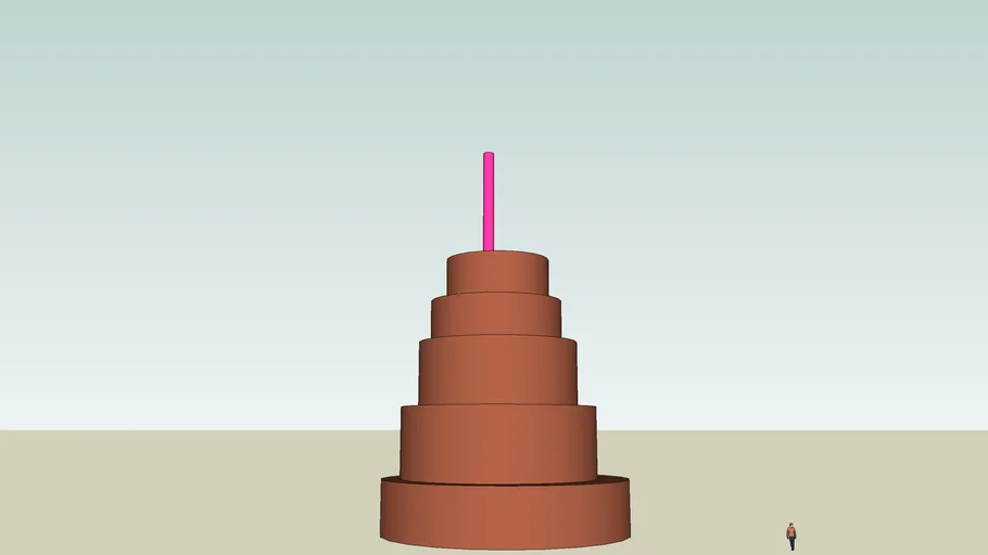 Big Birthday Cake | 3D Warehouse