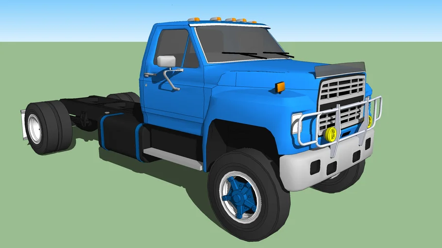 1980-90 FORD F-600 | 3D Warehouse