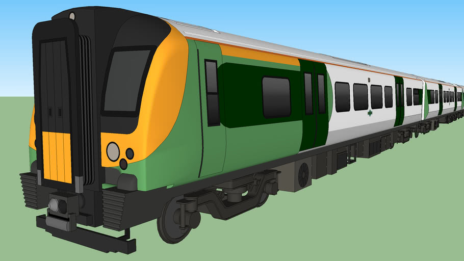 Class 450 Desiro Southern 4-Car | 3D Warehouse