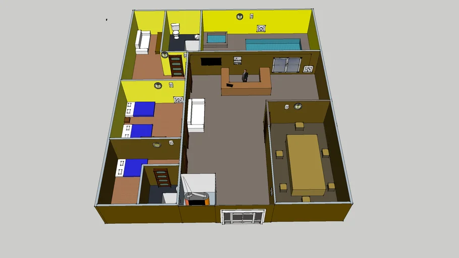 Hotel para proyecto de tecnología 2 | 3D Warehouse