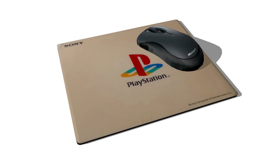 Tapis de Souris Playstation / Mouse Pad Playstation | 3D Warehouse
