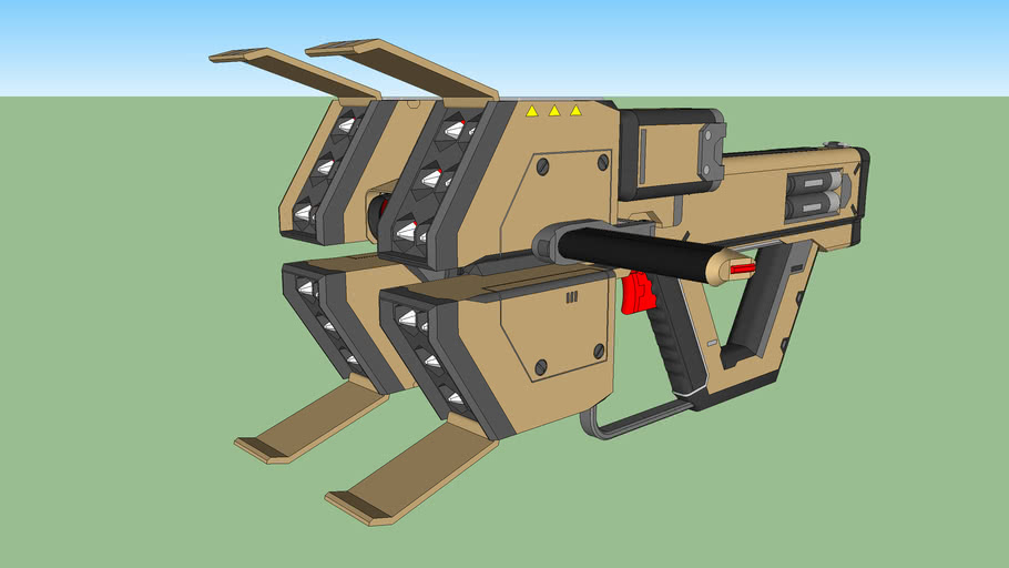 Predator RX7 Nano-Rocket Launcher | 3D Warehouse