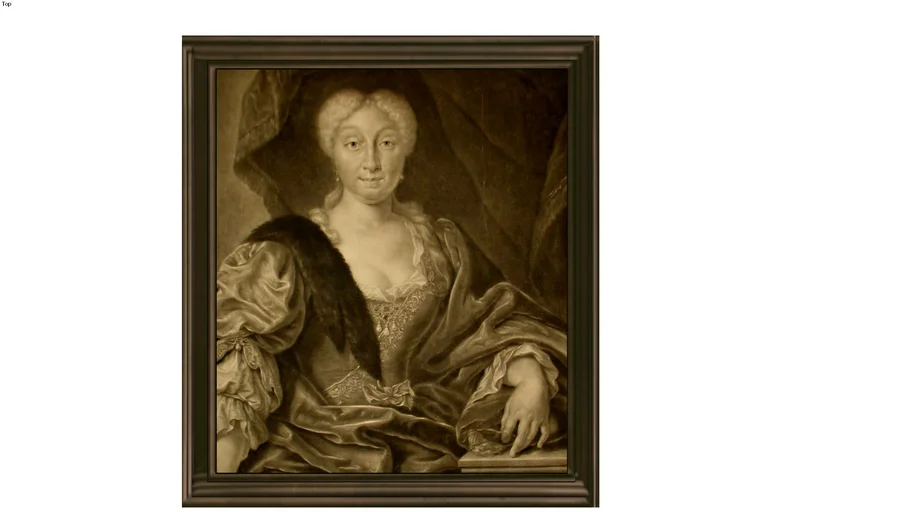 Engraving of ANNA CATHARINA (1688-1731). | 3D Warehouse
