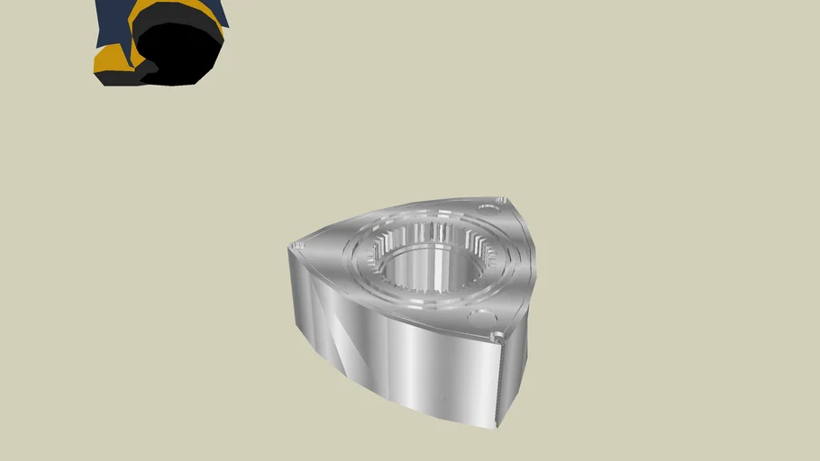 MAZDA RX-7 12A Rotor | 3D Warehouse