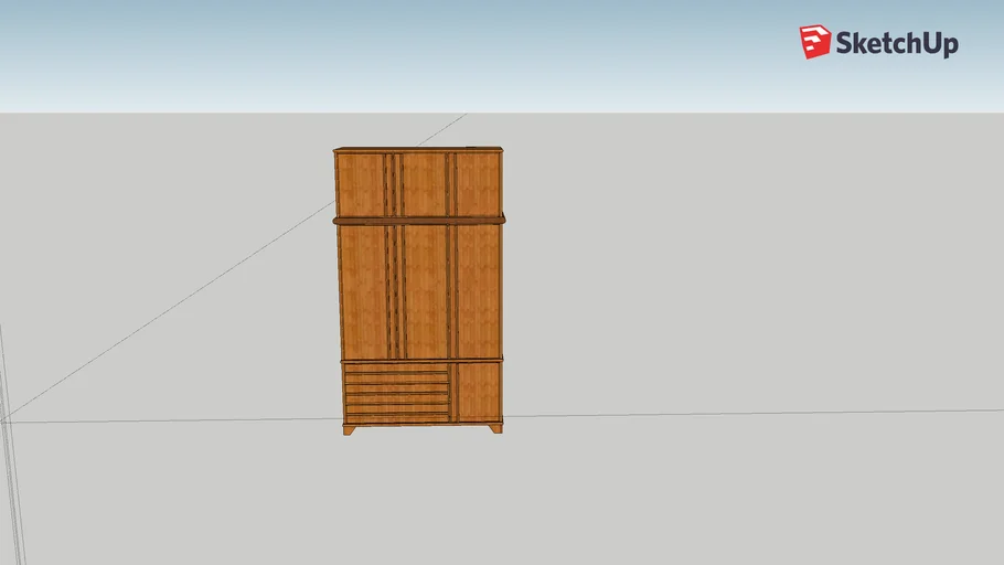 Guarda-Roupas Completo | 3D Warehouse