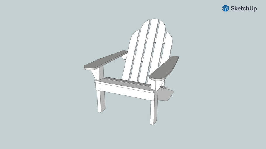 Adirondack Chair | 3D Warehouse