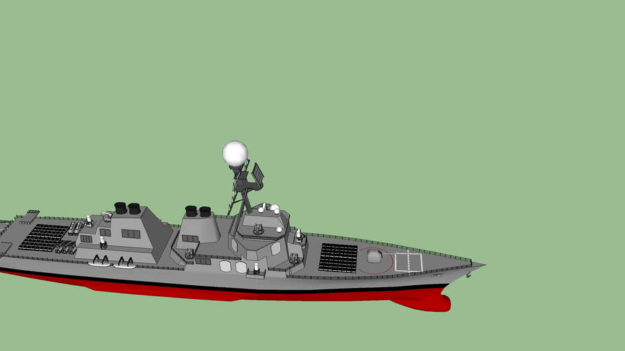 US Navy Cruiser. | 3D Warehouse