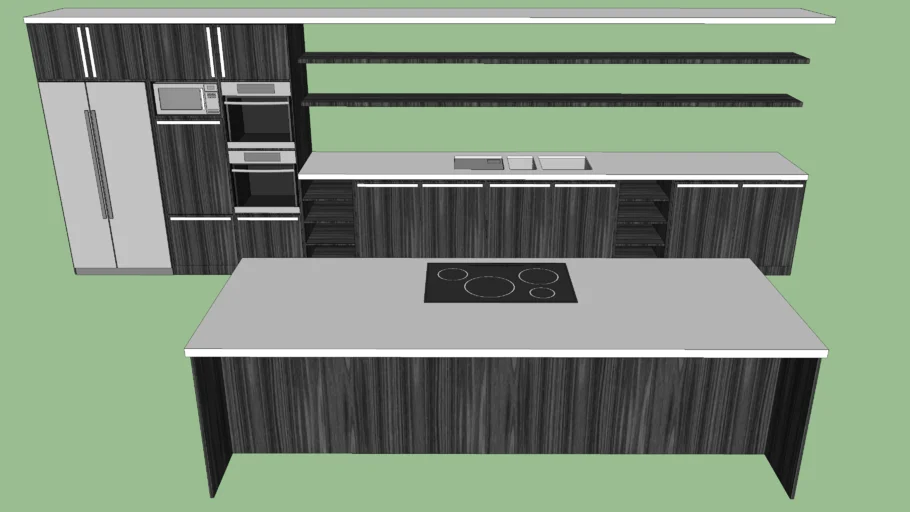 Modern Kitchen | 3D Warehouse