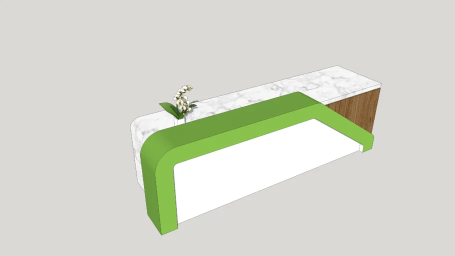 Reception Table | 3D Warehouse