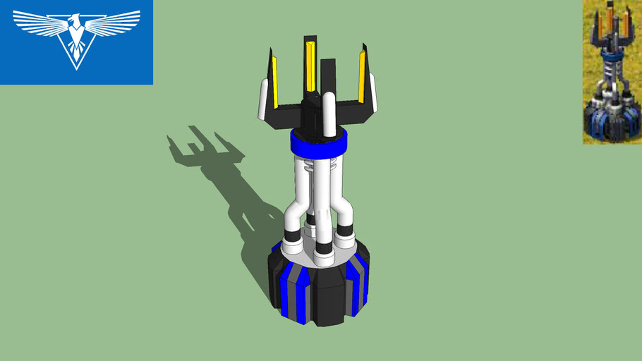 Red Alert 2 Allied Gap Generator | 3D Warehouse