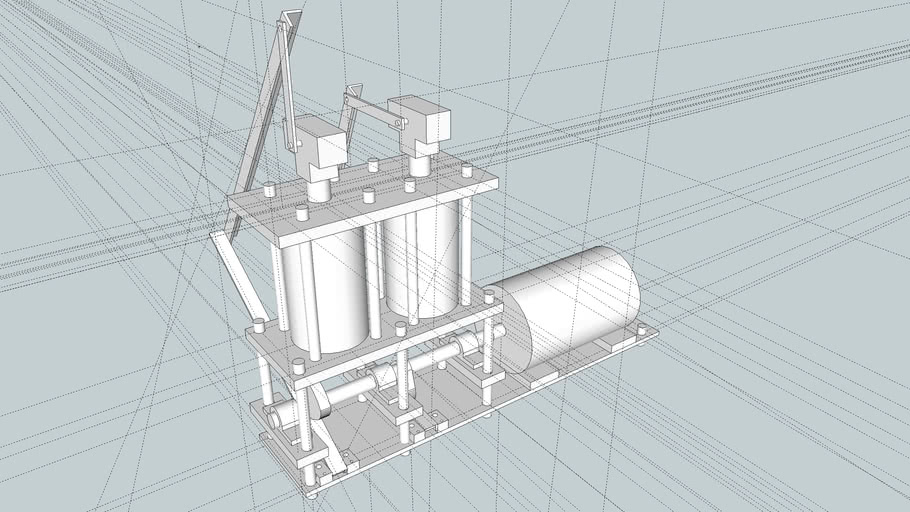 Steam Engine - 3 Way Ball Valve | 3D Warehouse