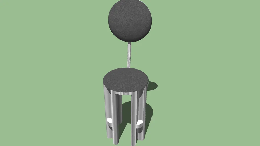 Simple stool | 3D Warehouse