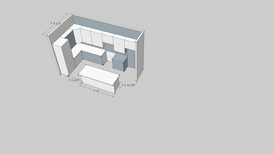 Reimagine Kitchen Draft | 3D Warehouse