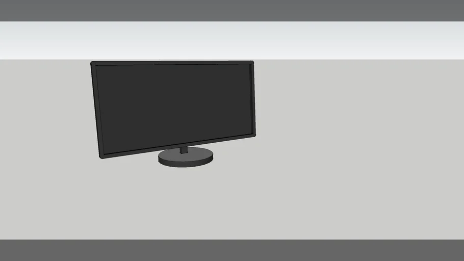 Monitor de 23'' | 3D Warehouse