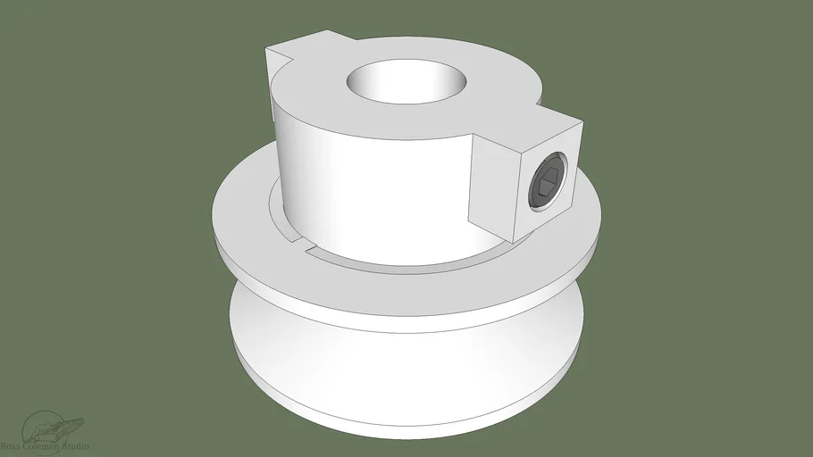 Pulley 1 3/4 inch | 3D Warehouse