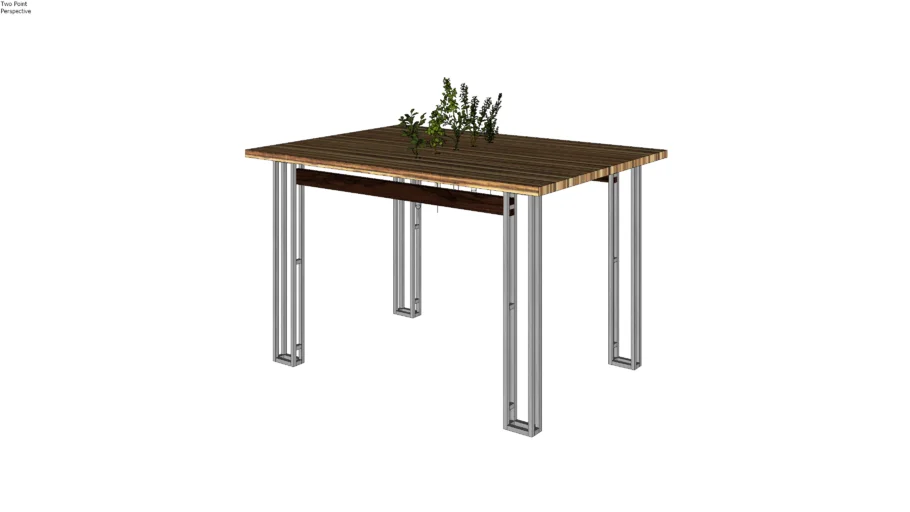 Steel table | 3D Warehouse